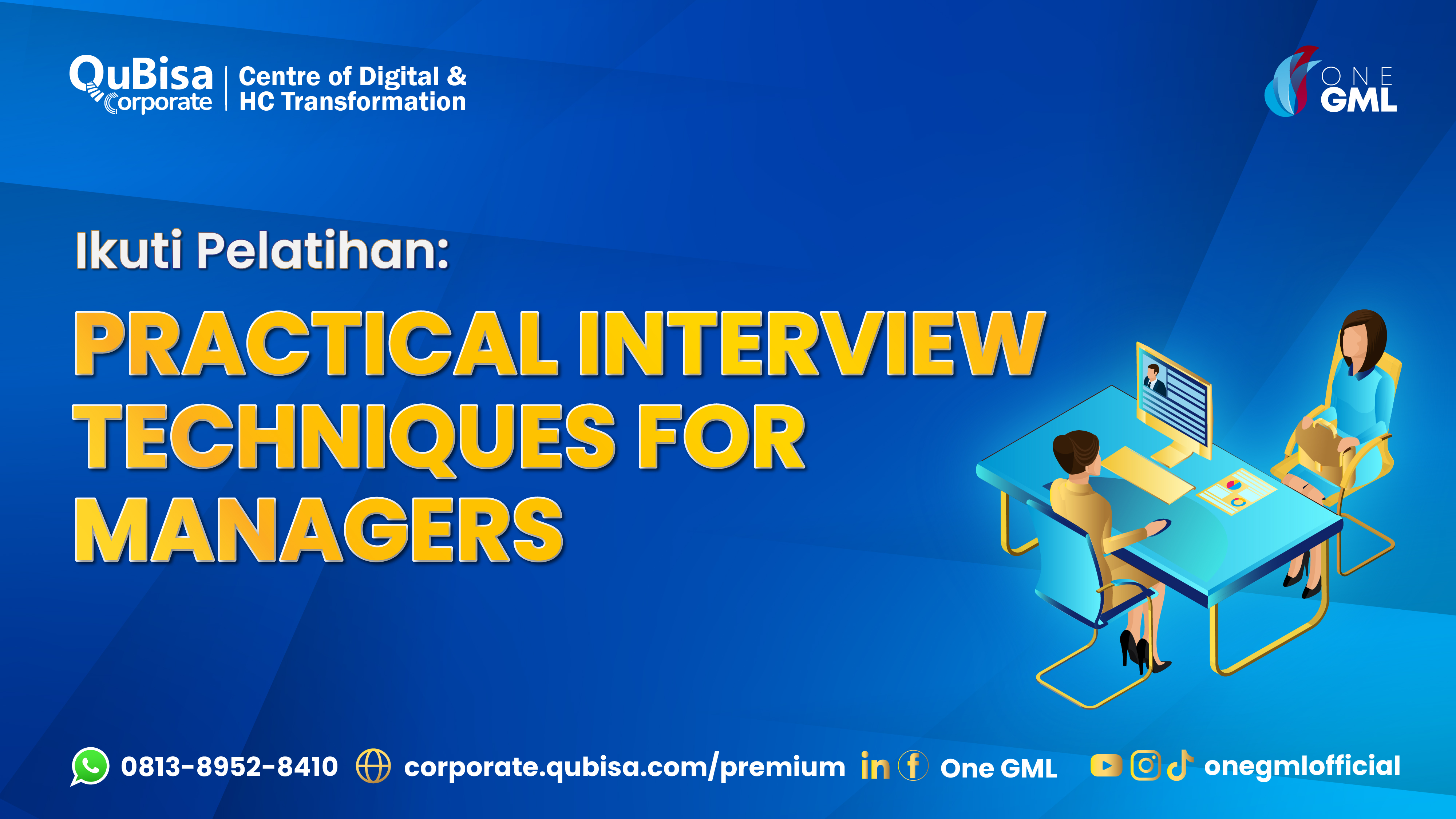 Pelatihan Practical Interview Techniques for Managers | QuBisa Corporate