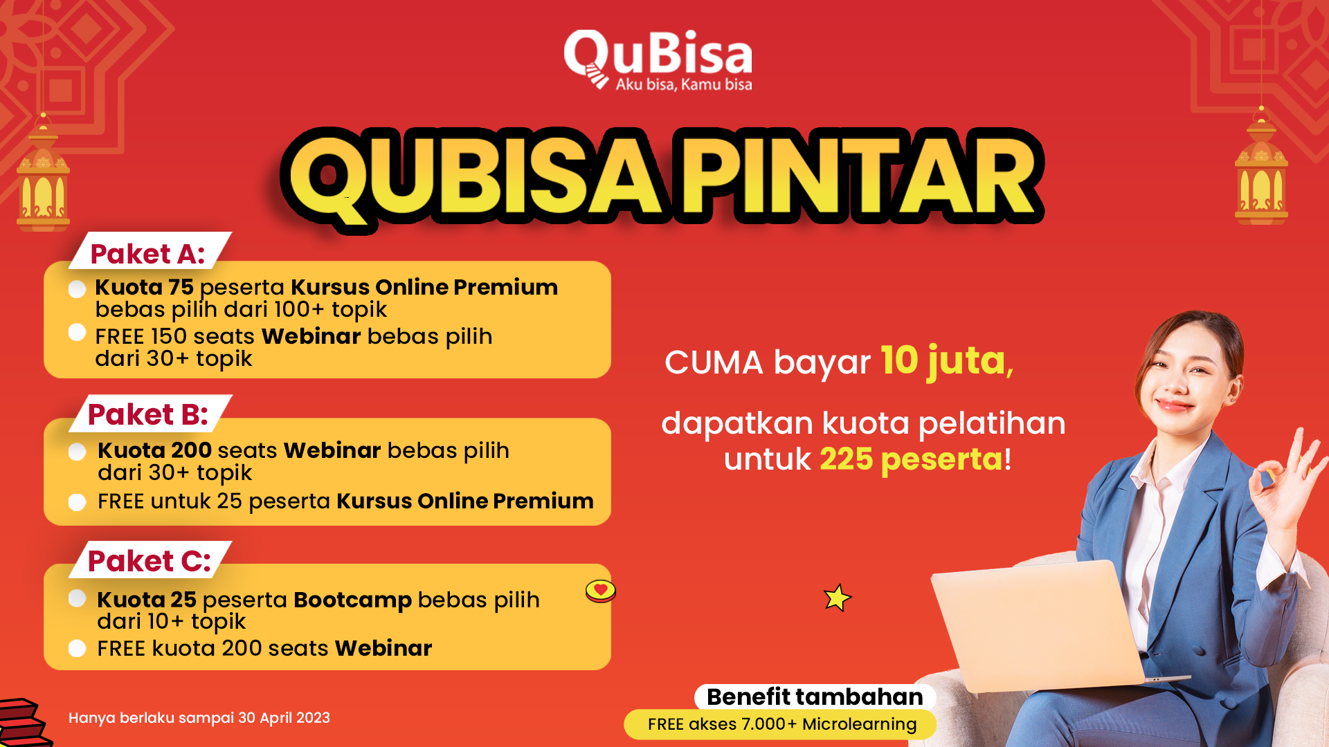 QuBisa Corporate Offer Ramadhan Pintar
